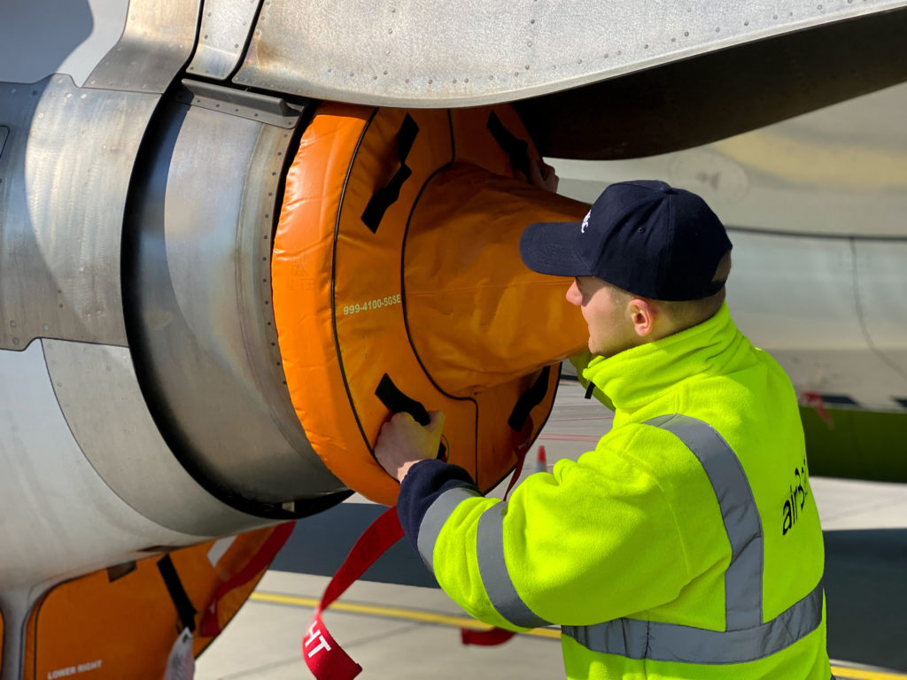 Keeping our parked planes in flying shape - airBaltic blog