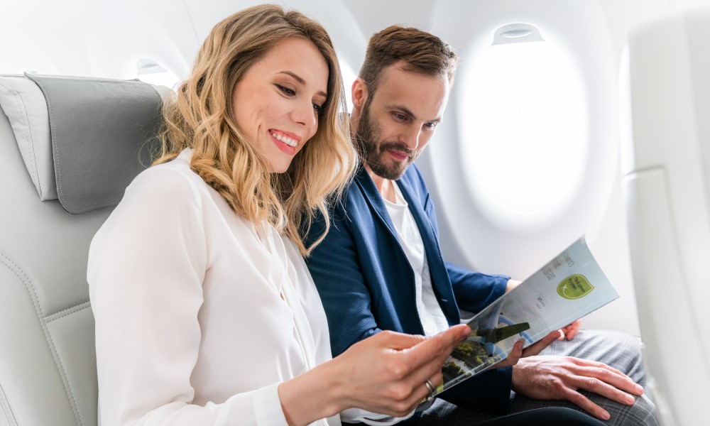 Fine dining above the clouds - airBaltic blog